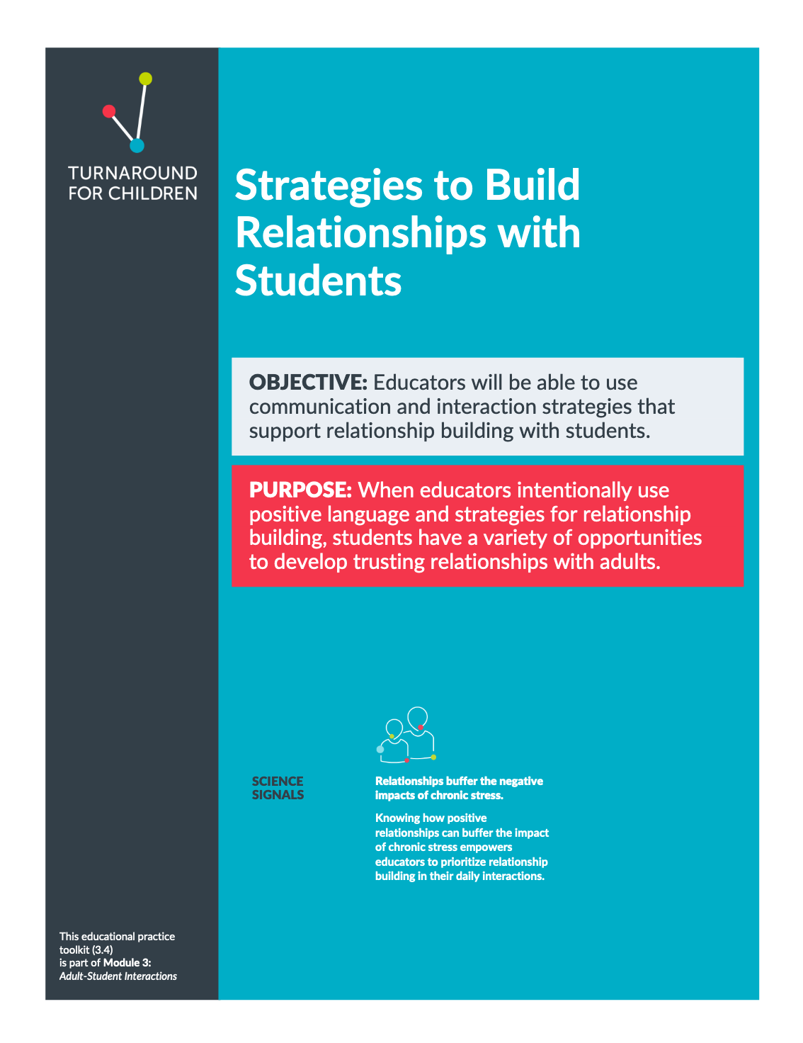 Toolkit: Strategies to Build Relationships with Students – SEL Center
