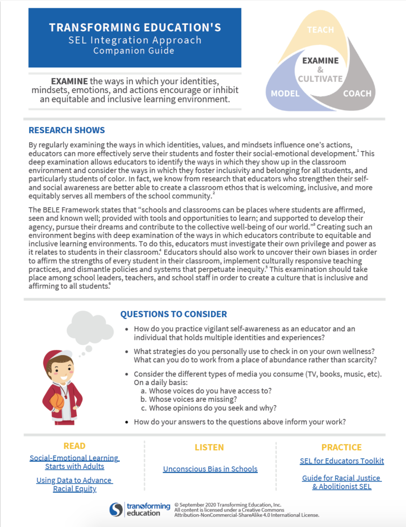 SEL Integration Approach Companion Guides – SEL Center
