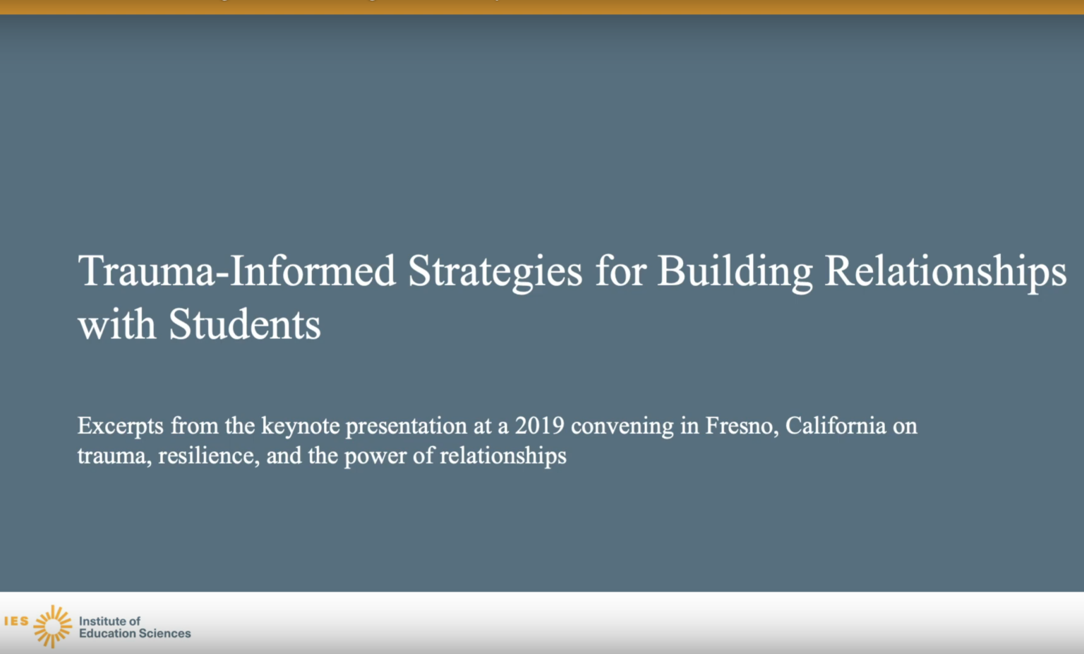 Trauma-Informed Strategies for Building Relationships with Students ...