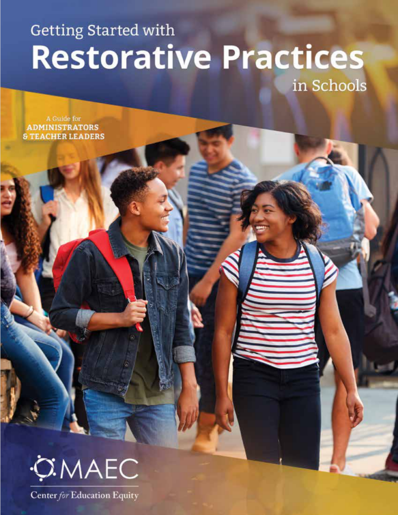 Getting Started with Restorative Practices in Schools: A Guide for ...